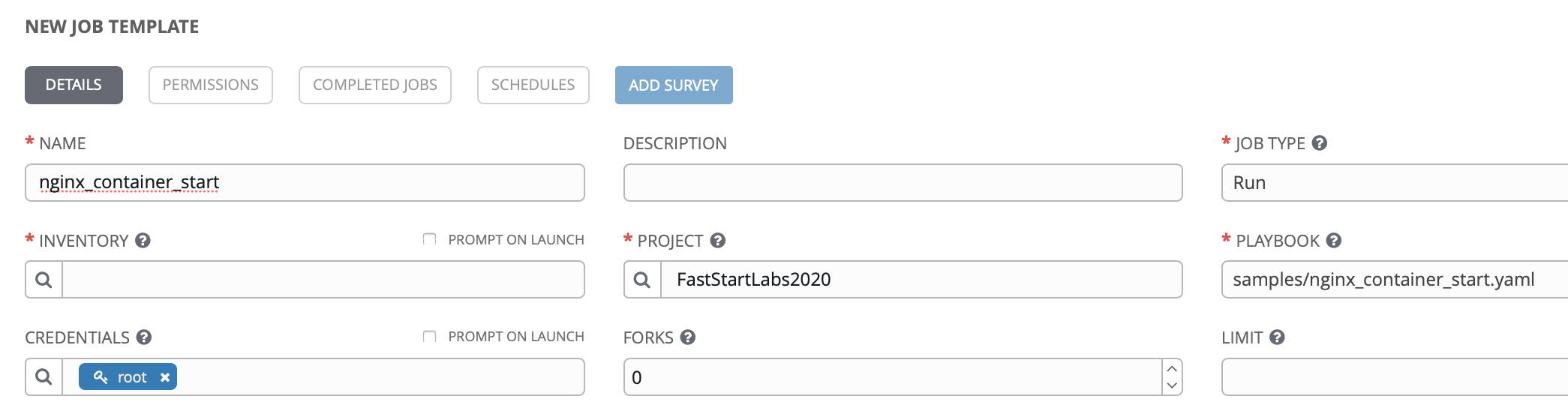 CEM / Ansible Tower Integration worked example | CEMAnsibleTowerIntegration